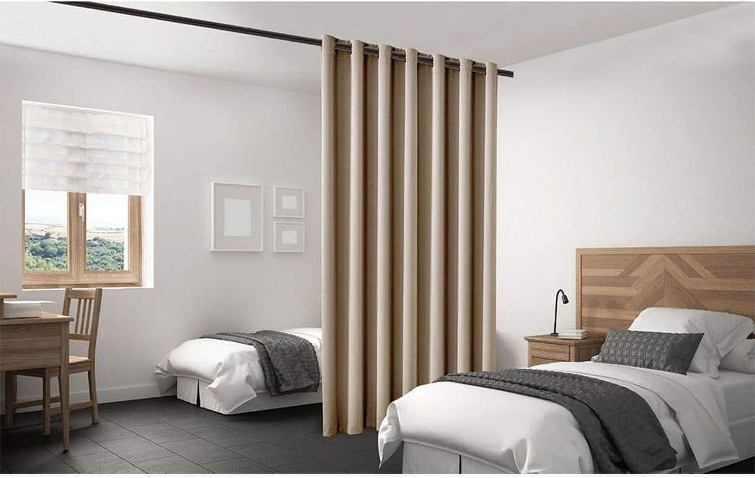 Blackout Room Divider Curtain Panel Privacy Partition Heavyweight ...