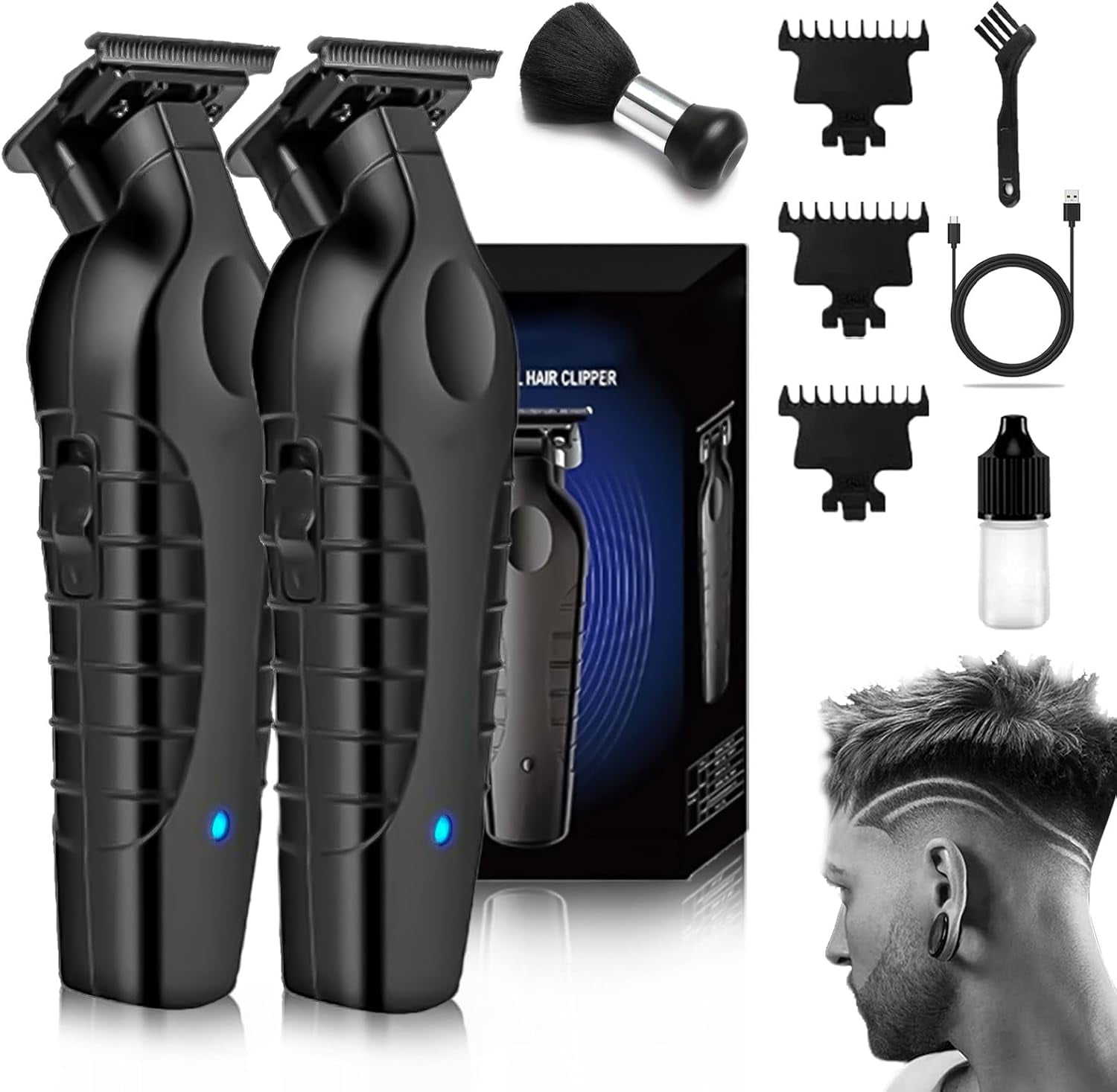 Blackout Trimmer Plus Zero Gap, Barbers Tonic Black Out Trimmers Plus ...