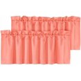 Blackout Valances for Windows,Short Window Valances Curtains for Living ...