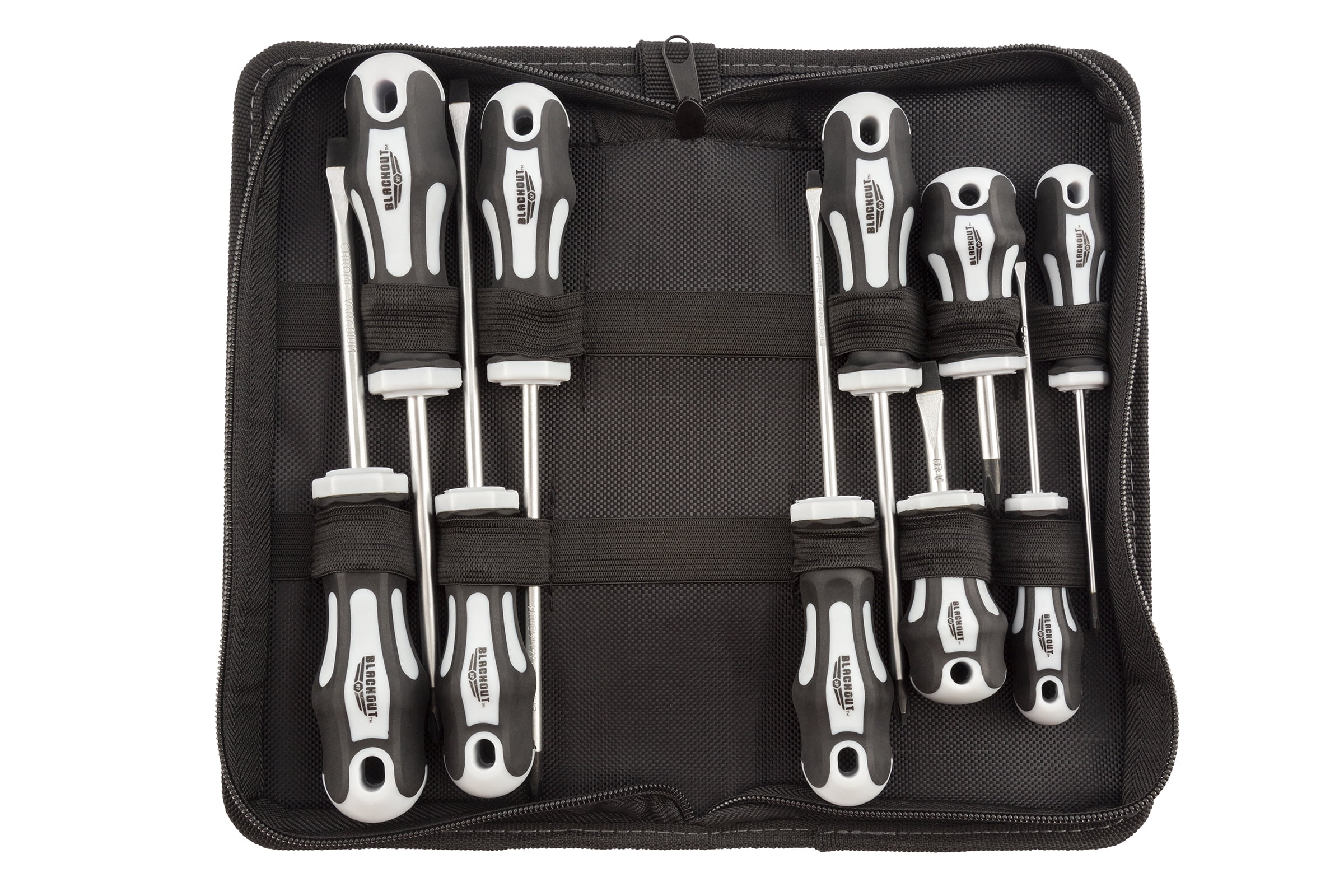 Blackout XP Magnetic Tip Screwdriver Set, 10 Pieces, Philips and Flat ...