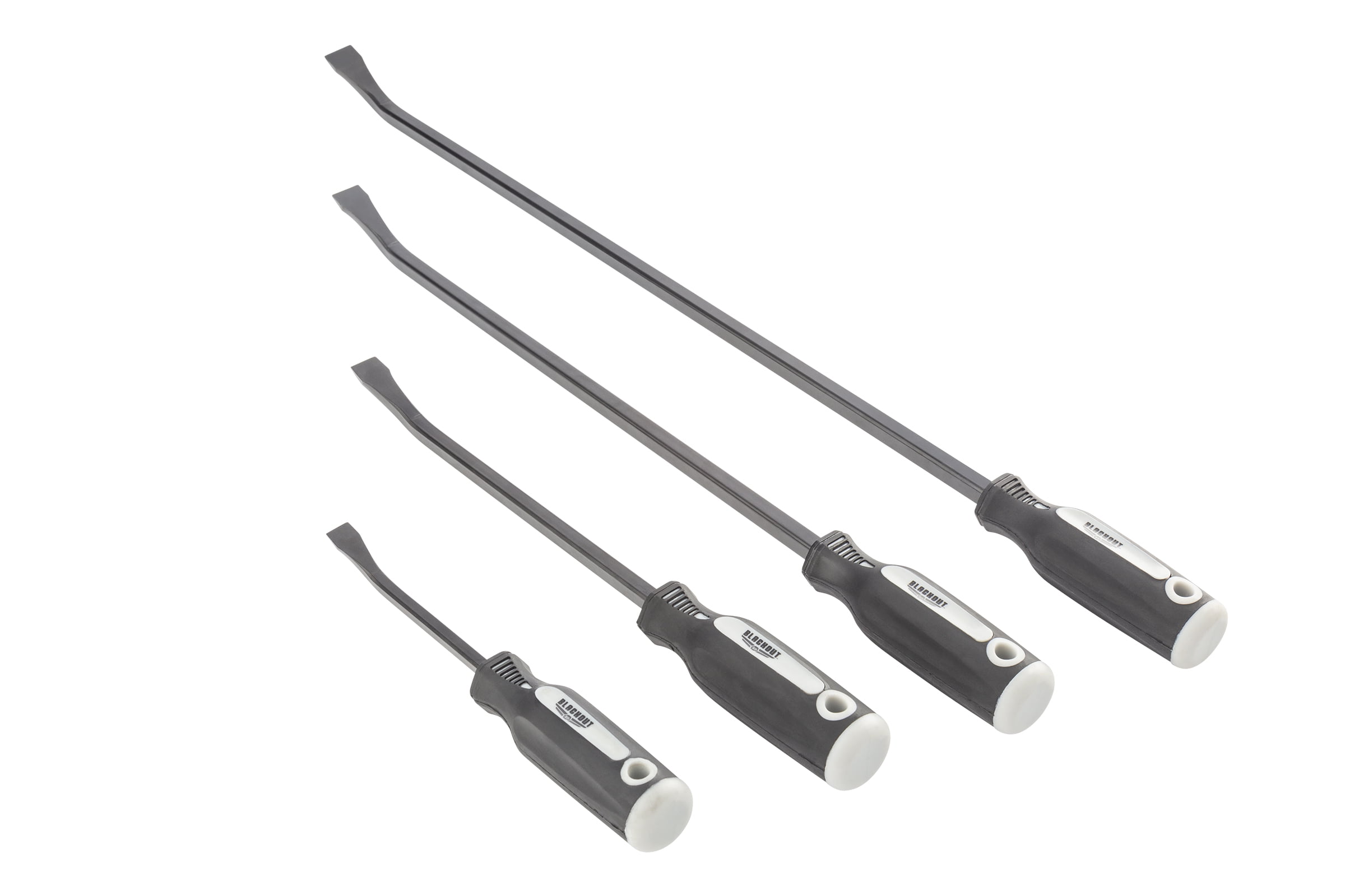 Blackout XP 4 Piece Steel Pry Bar Set is designed with Comfort Handles ...