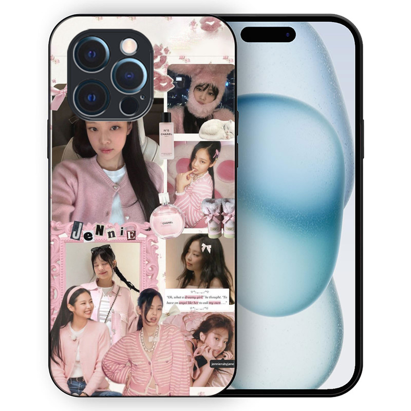Blackpink Fan Phone Case,a print of Blackpink,made from TPU and Tempered Glass for enhanced ...