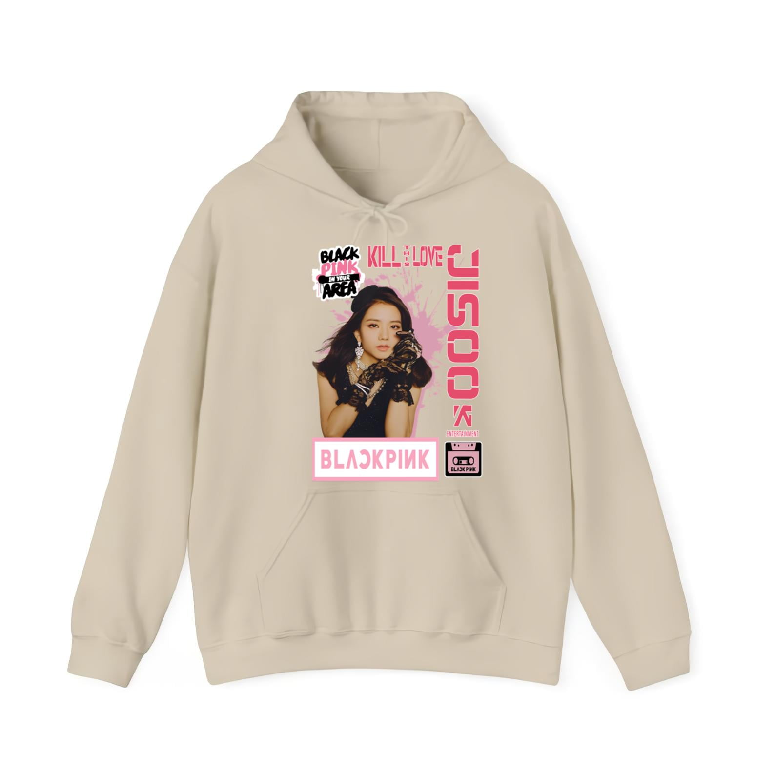 Blackpink Jisoo merch poster tee shirt - K pop Korea band album tee ...