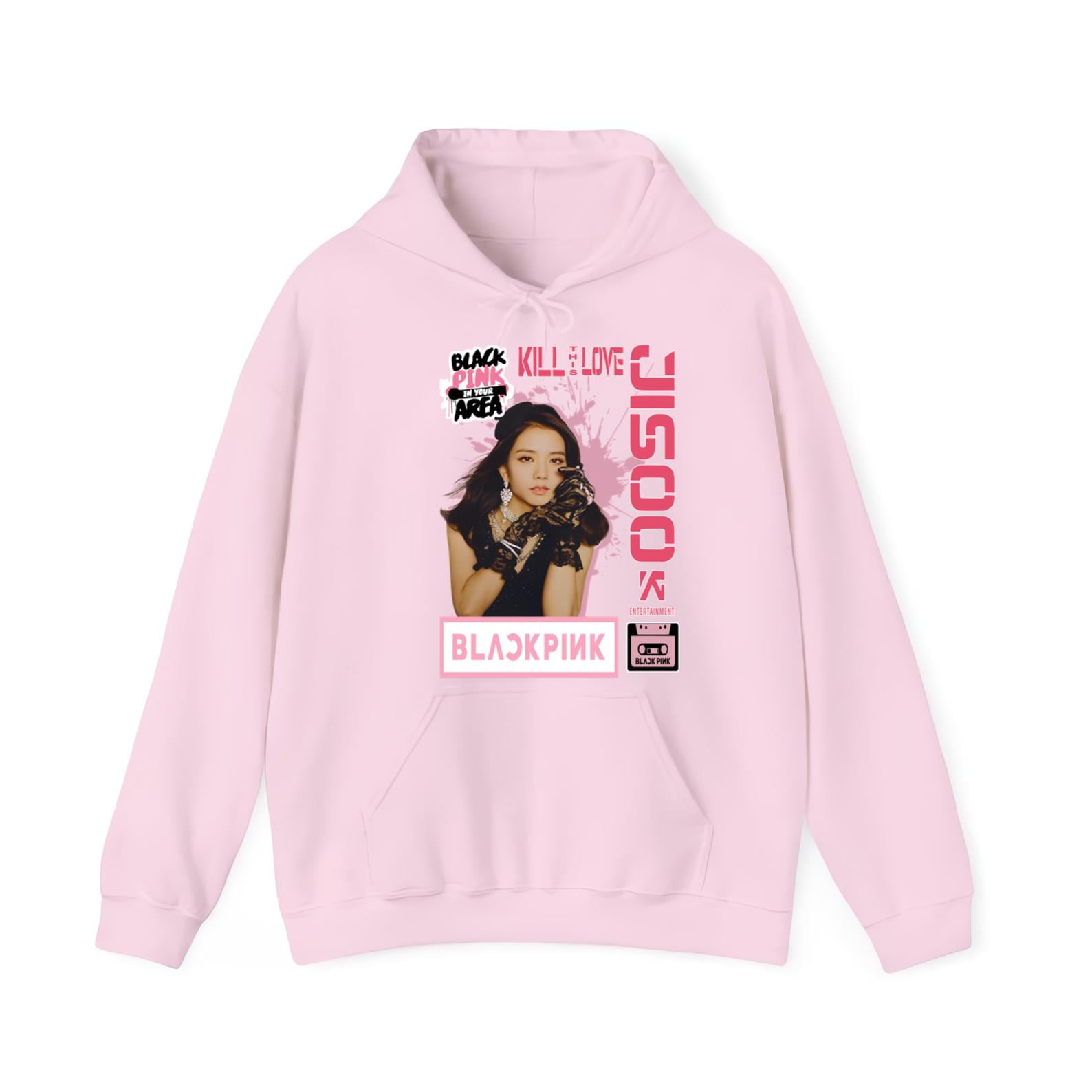 Blackpink Jisoo merch poster tee shirt - K pop Korea band album tee ...