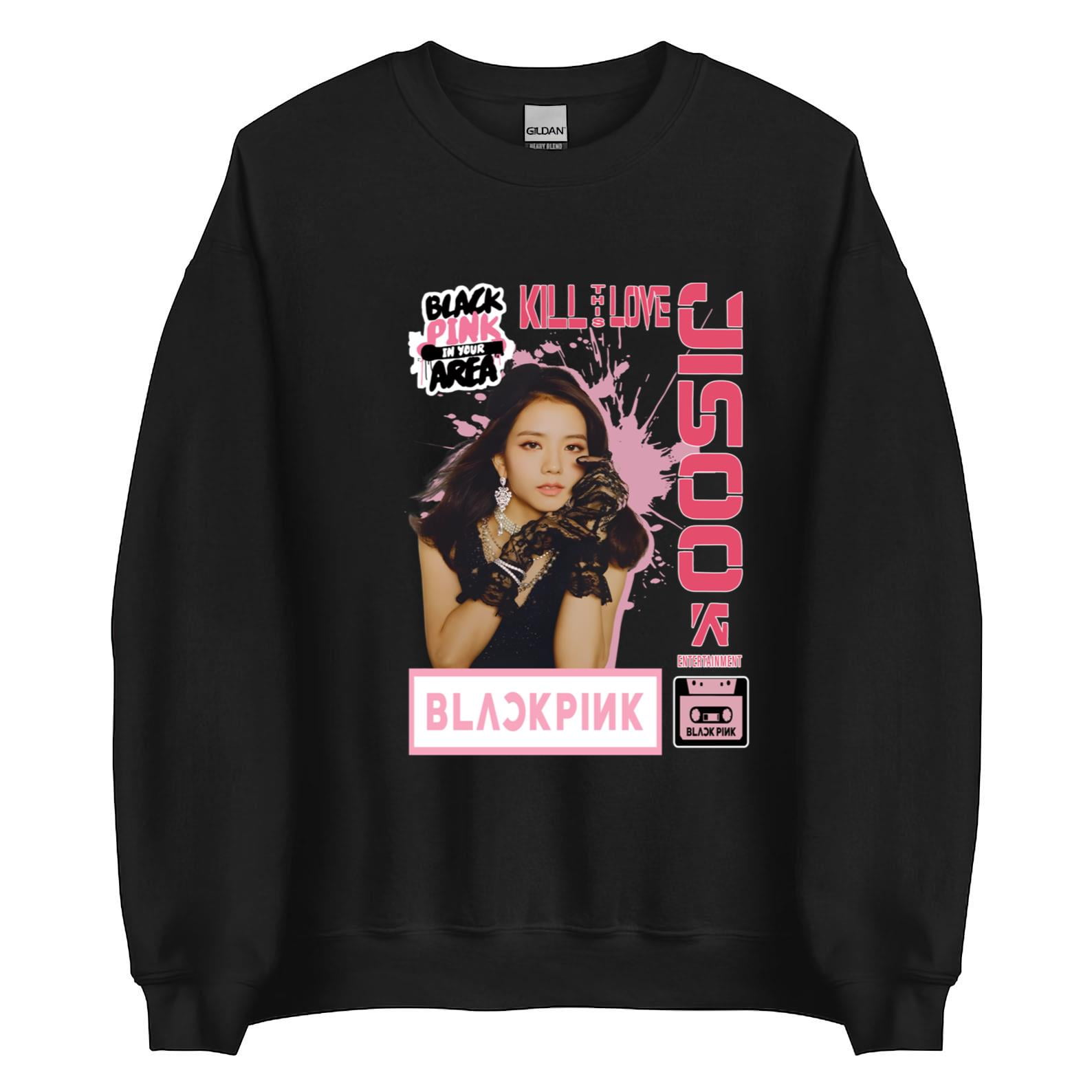 Blackpink Jisoo merch poster tee shirt - K pop Korea band album tee ...