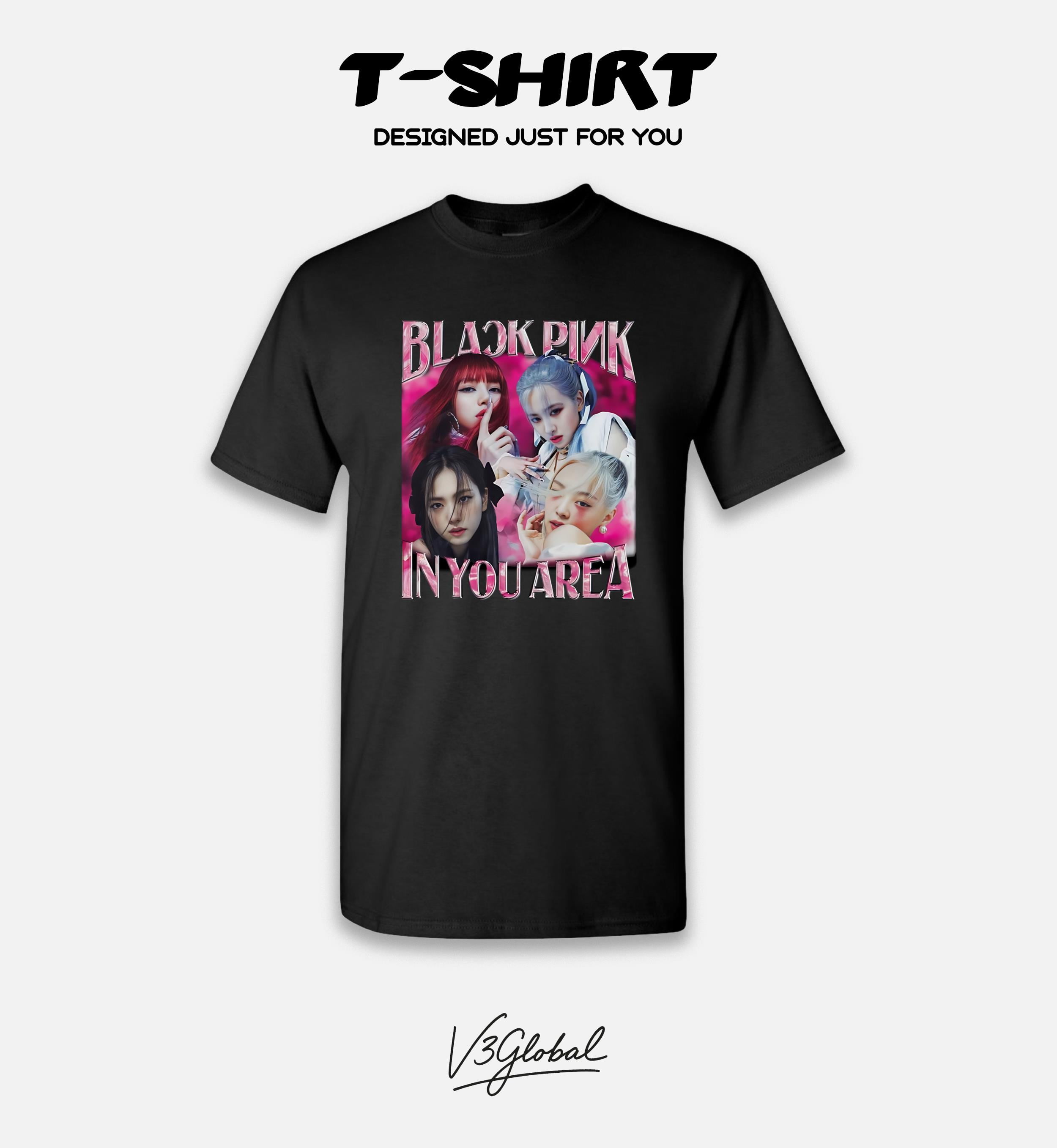 Blackpink Kpop Girl Group Music Stars Jisoo Jennie Rosé Lisa Fan Merch ...