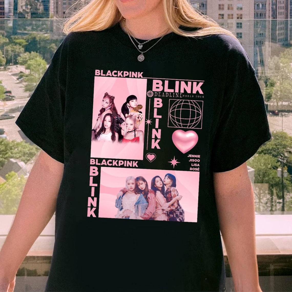 Blackpink Retro DeadlineWorld Tour T-Shirt,Unisex Shirt, Vintage Music ...