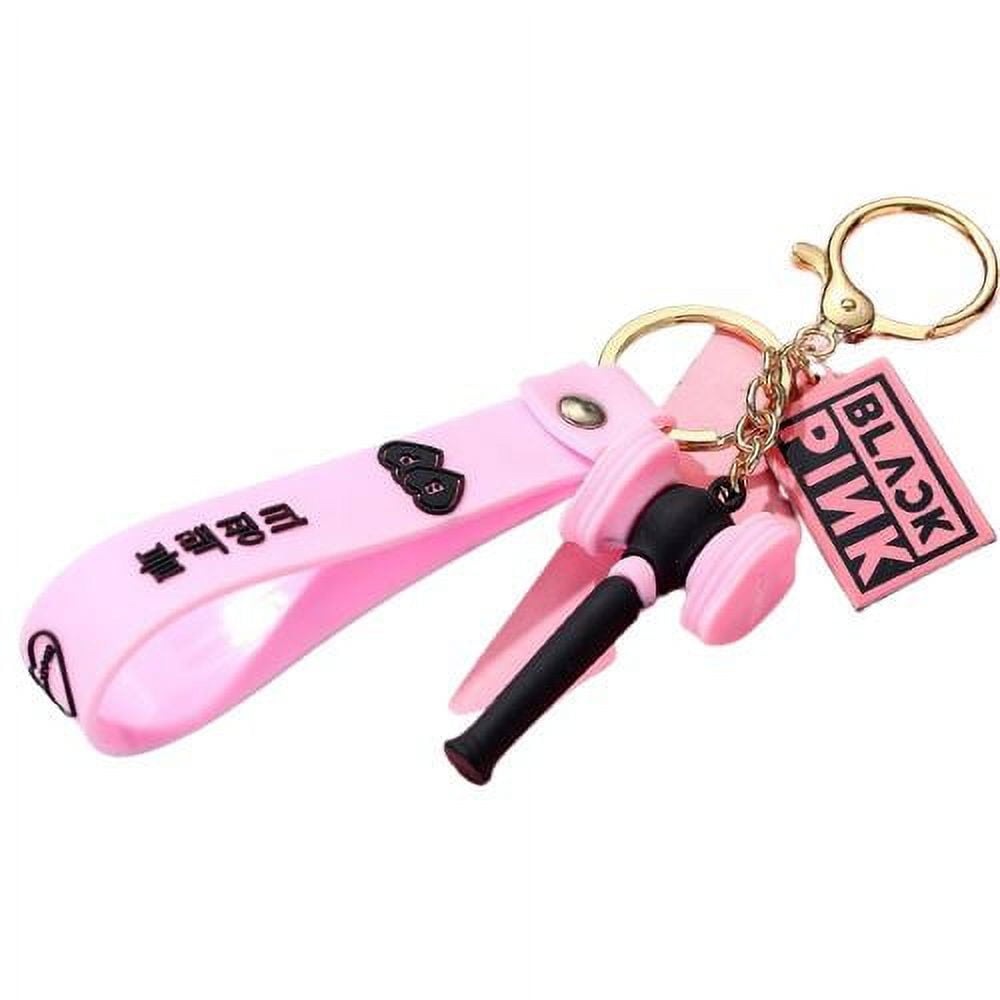Paraugas Blackpink Soft Silicone Frusde Fan Cheer Stick Keychain - Pink ...
