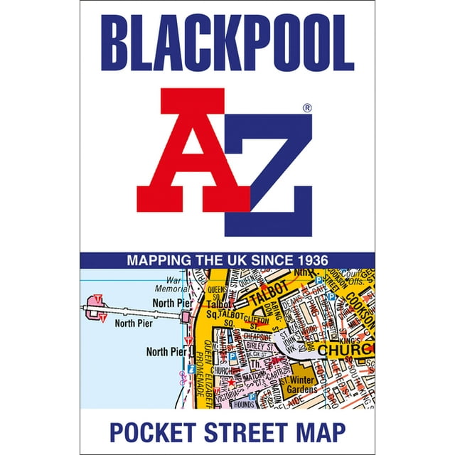 Blackpool A-Z Pocket Street Map (Edition 2) (Sheet map, folded ...