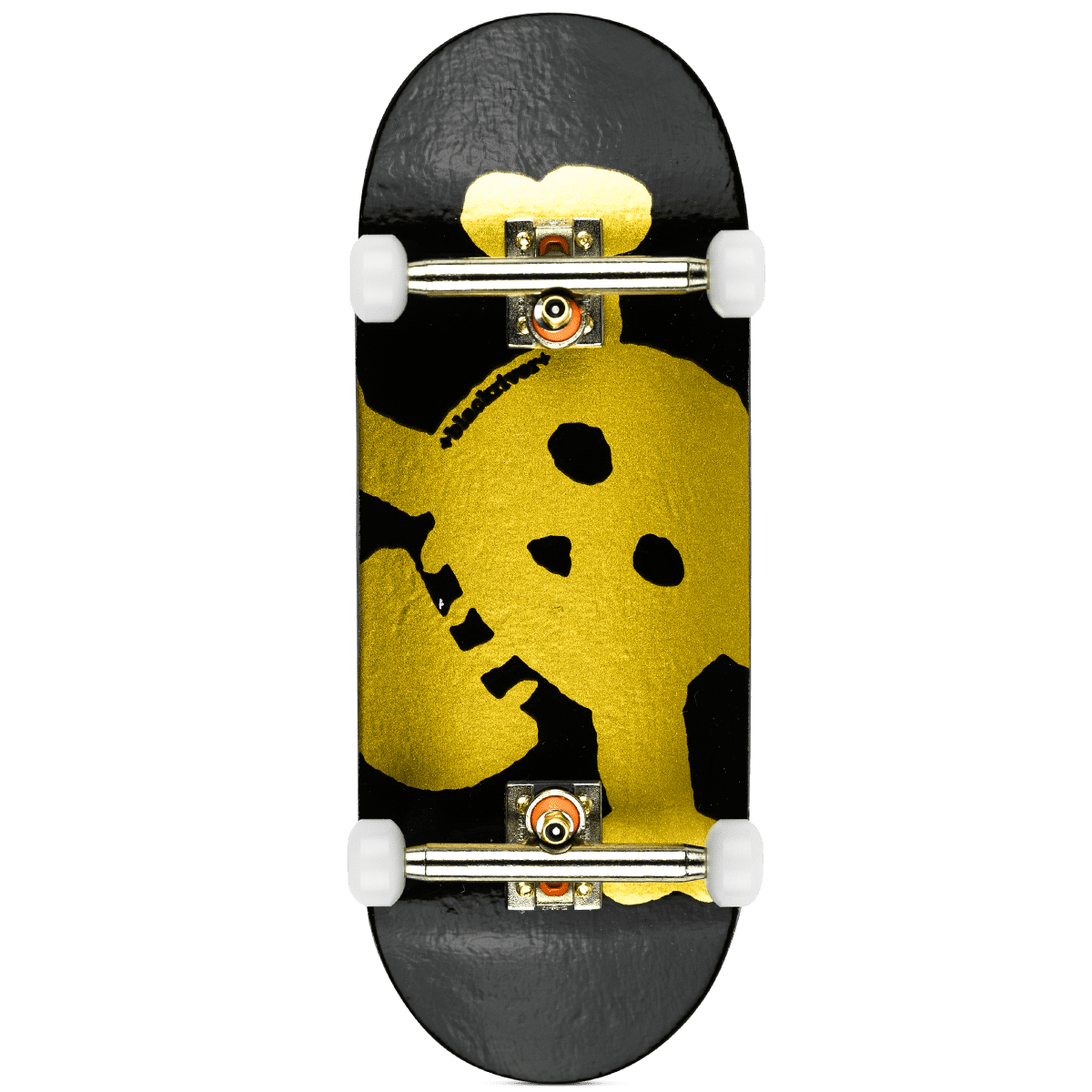 Blackriver Fingerboard Complete - New Skull Gold, 36mm - Walmart.com