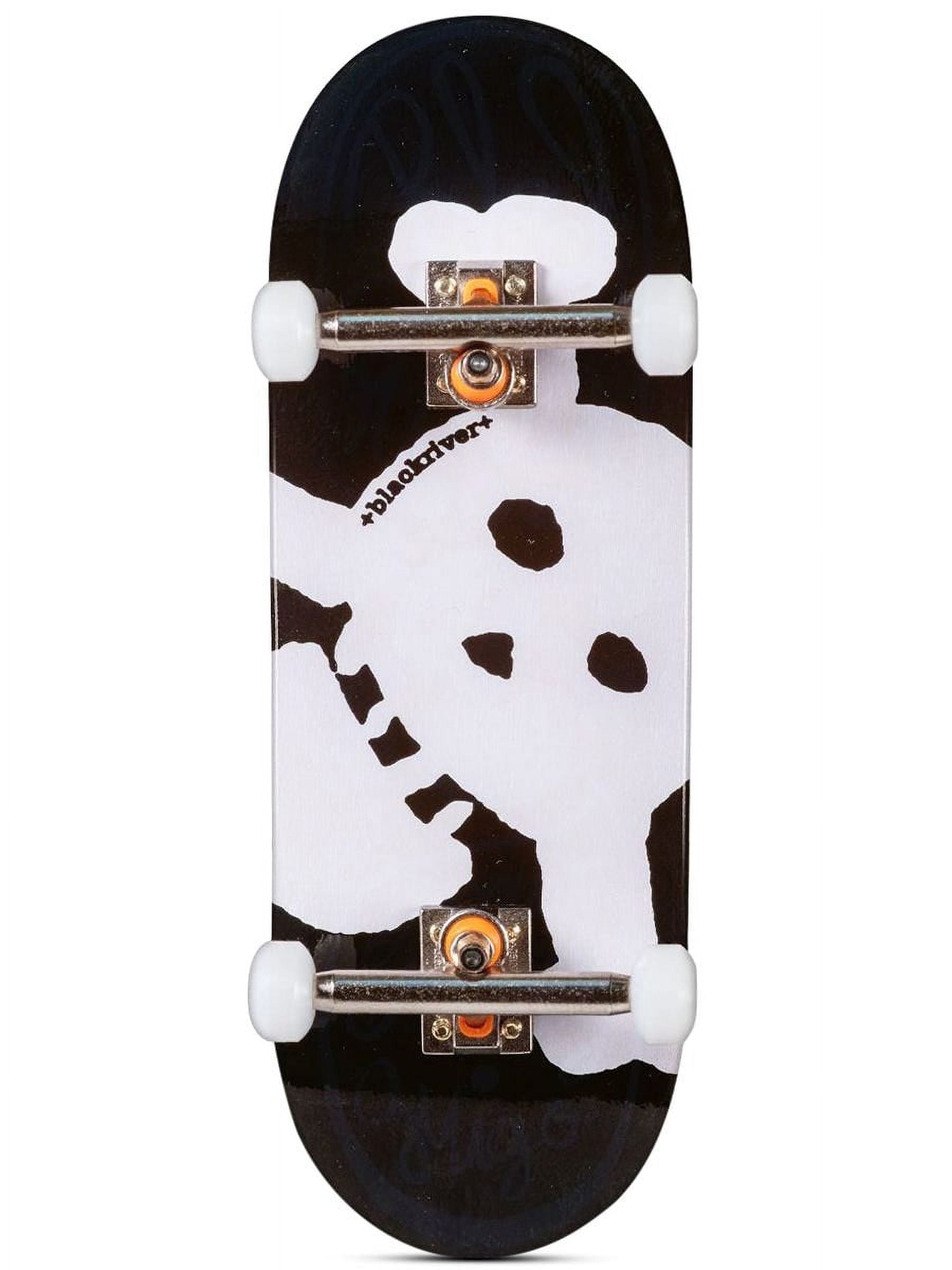 Blackriver 7 Ply Fingerboard Complete - New Skull White, 33mm - Walmart.com