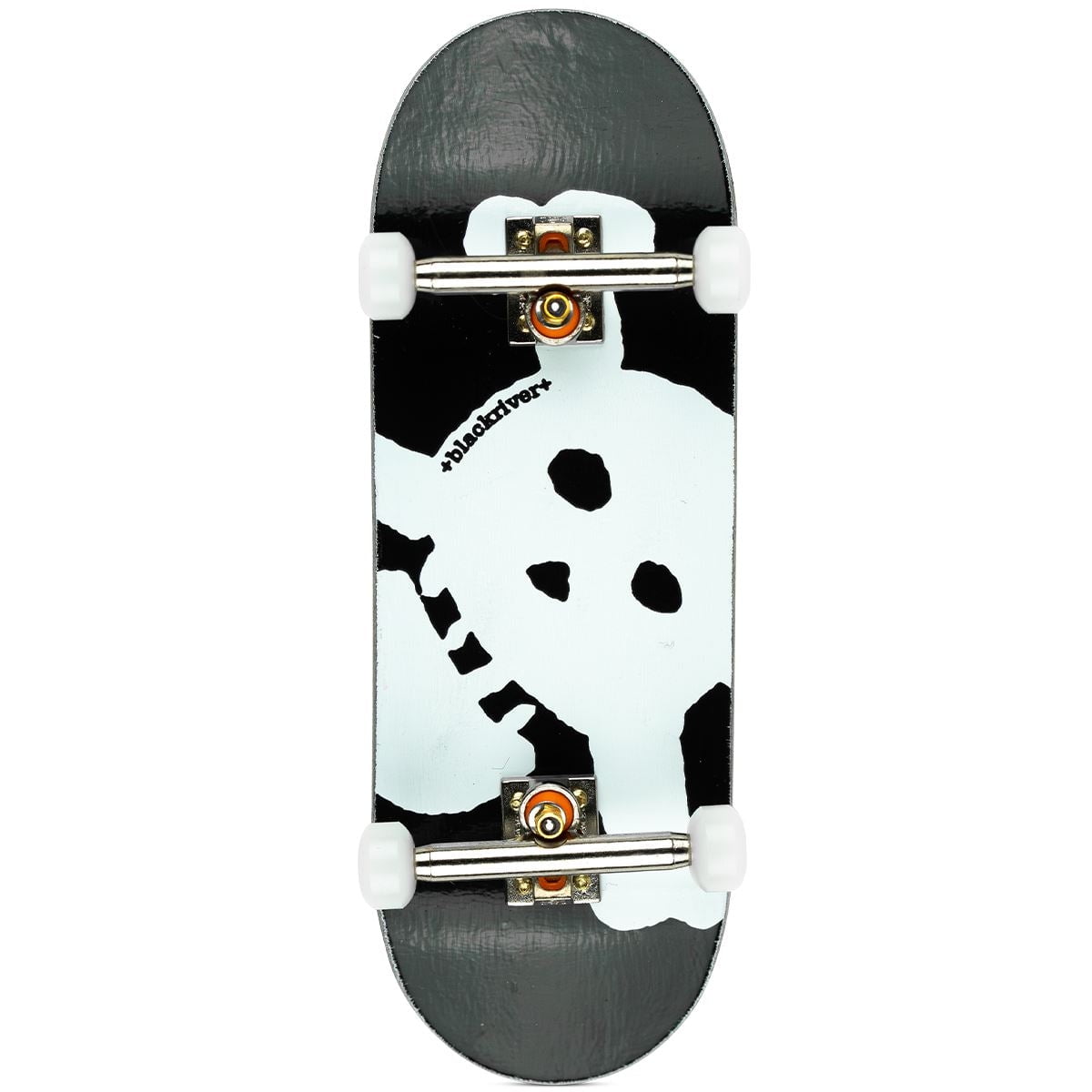 Blackriver Fingerboard Complete - New Skull White, 33mm - Walmart.com