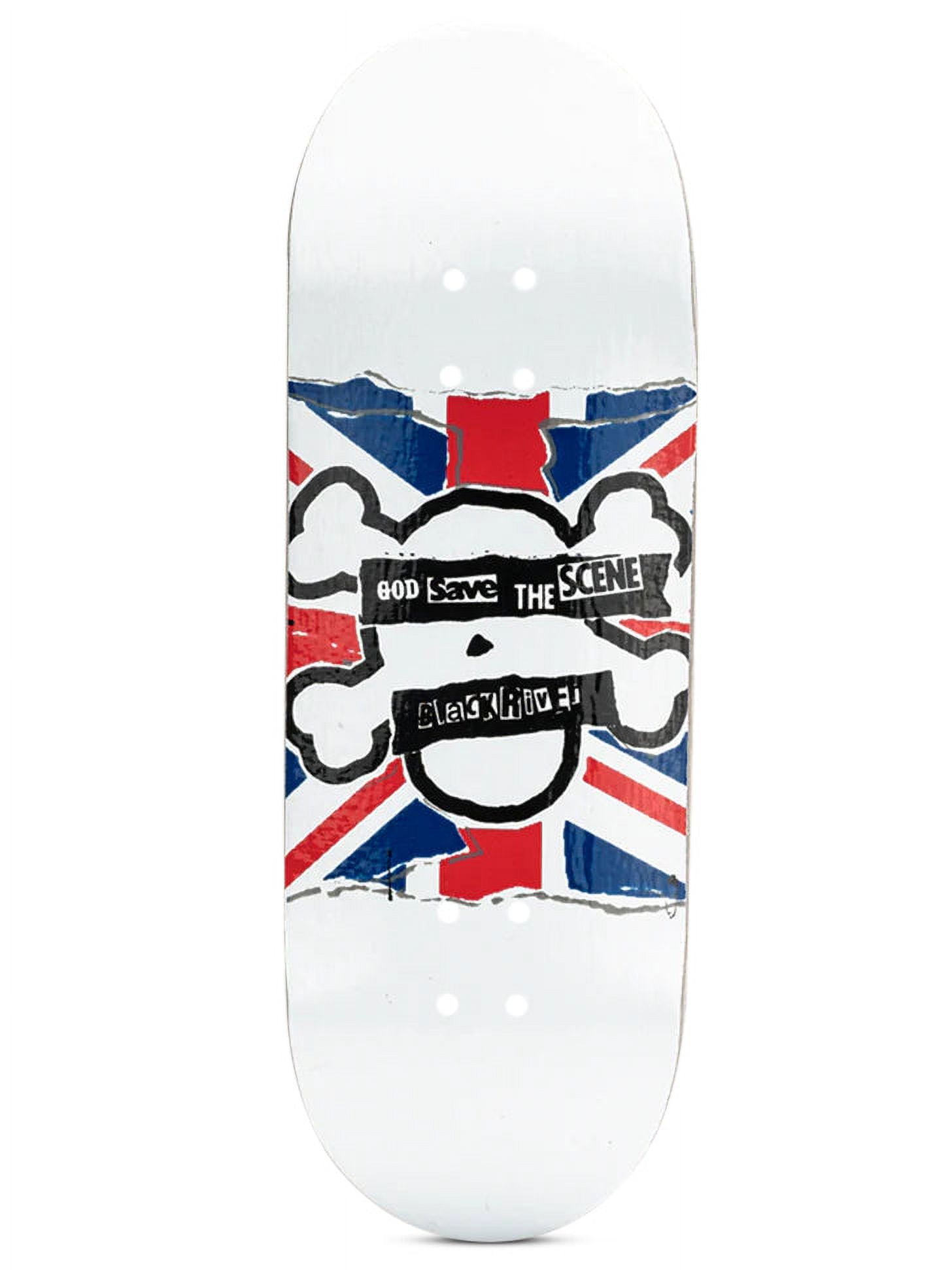 Blackriver Fingerboard Deck - Save the Scene 33mm - Wide Low - Walmart.com