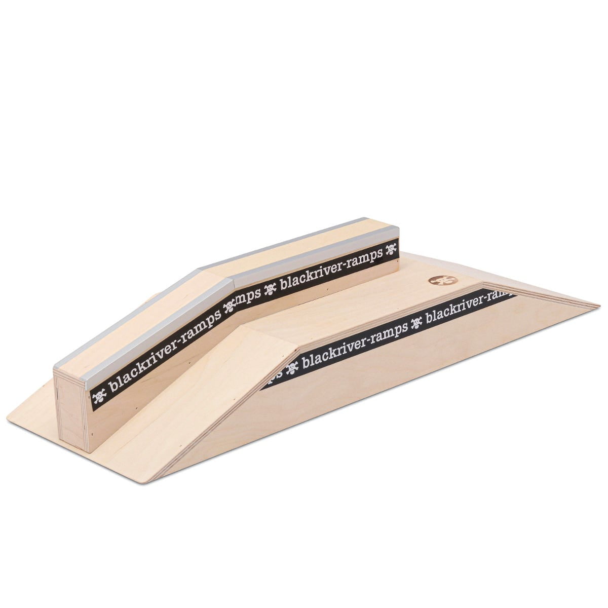 Blackriver Fingerboard Ramps - Funbox Ledge - Walmart.com