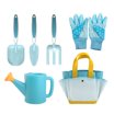 Hey! Play! Kid's Real Metal Planting Toy Supplies, Mini Gardening Tool ...