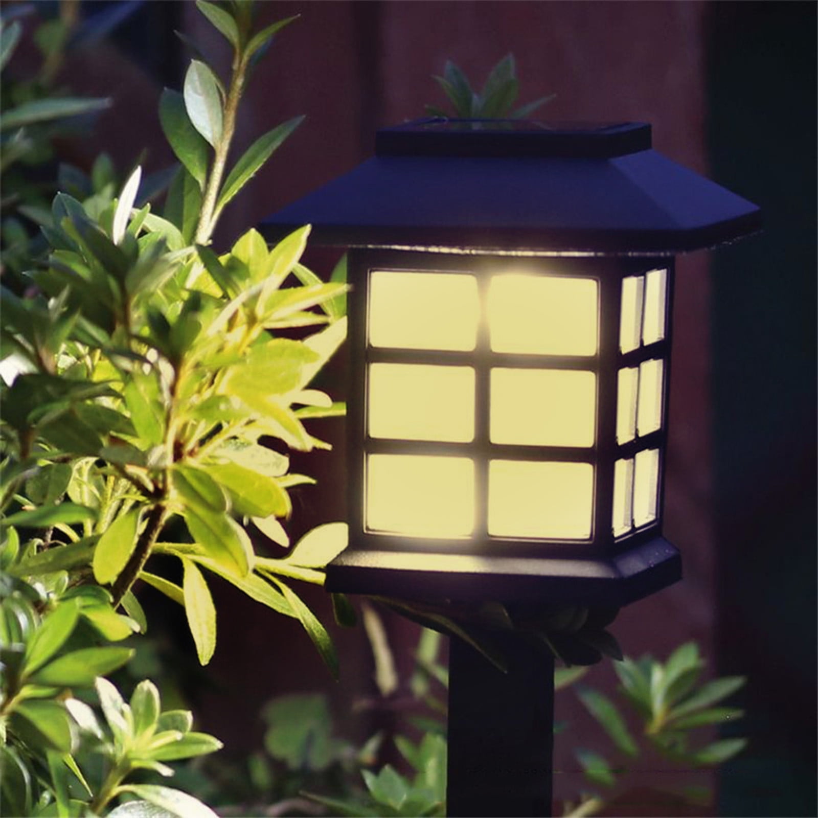 Latrodar LED Outdoor Solar Lights, Land-scape Spotlights, Garden Non ...