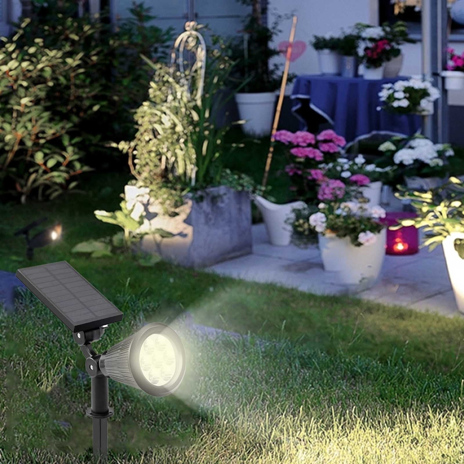 Latrodar Outdoor Solar Lights, Land-scape Spotlights, Garden Lights ...