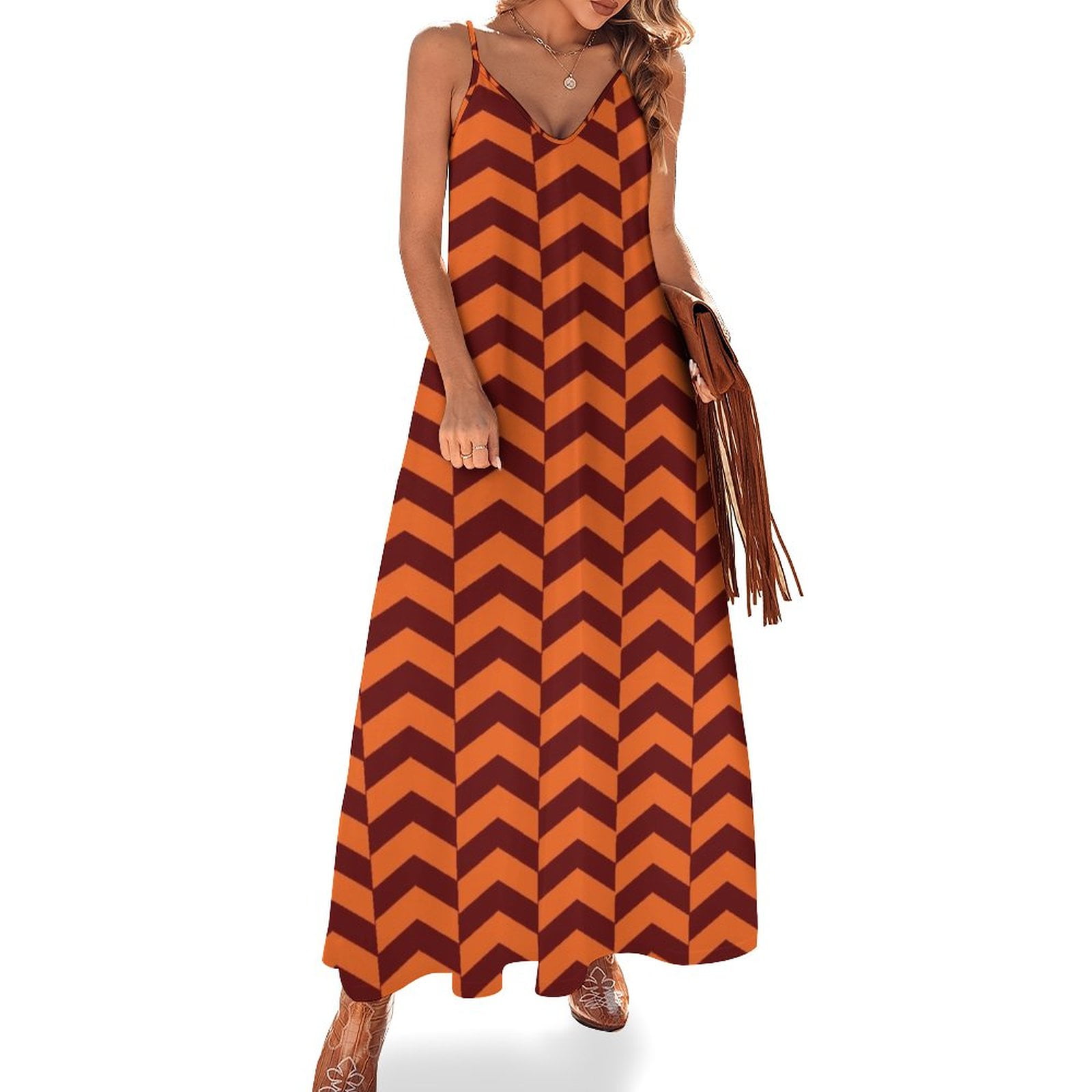 Blacksburg - Chevron Sleeveless Dress summer dress luxury evening ...