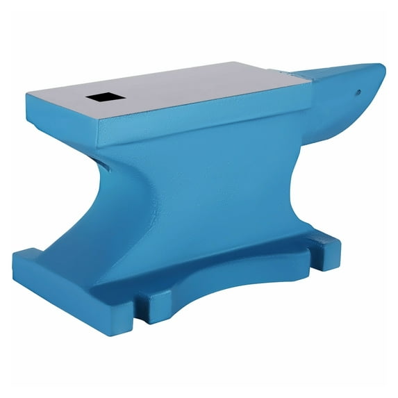 Blacksmith Anvil 55 Lbs - Cast Iron Forge Anvil with Horn & Hardy Hole ...