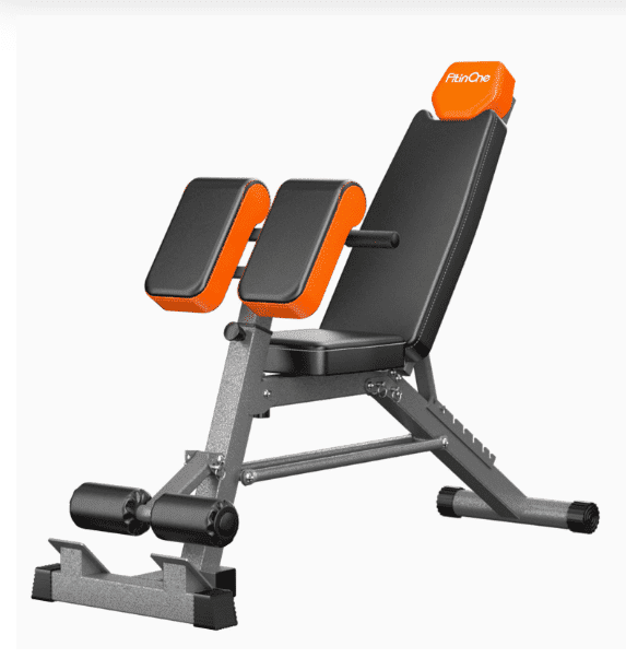 Blacksmith Roman Chair,8 Positions Multi-Functional FID Weight Bench ...