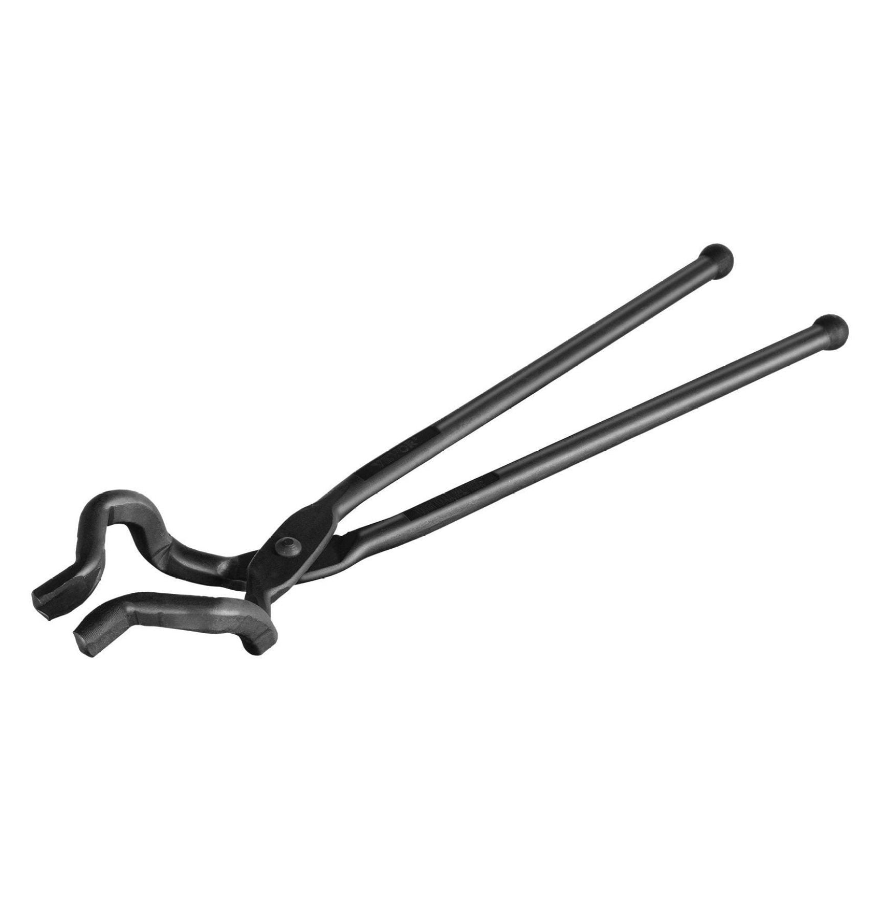 Blacksmith Tongs, 18' Z V-Bit Tongs, Carbon Steel Forge Tongs with A3 ...