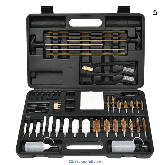 Blacksmith Universal Gun Cleaning Kit for All Pistol Rifle Handgun ...
