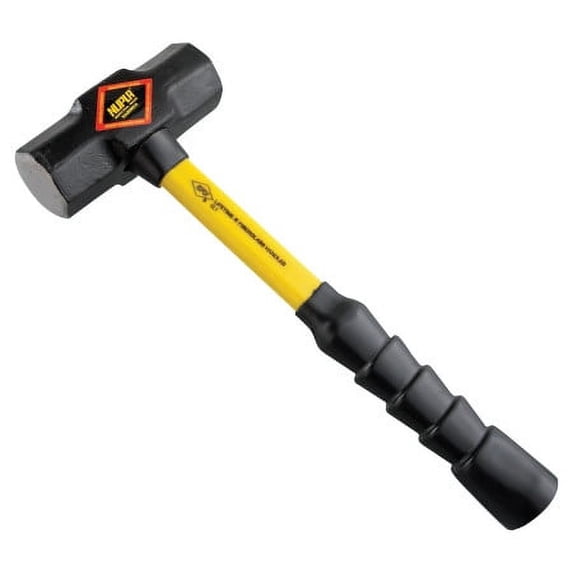 Blacksmith's Double-Face Steel-Head Sledge Hammer, 4 lb, 14 in SG Grip ...