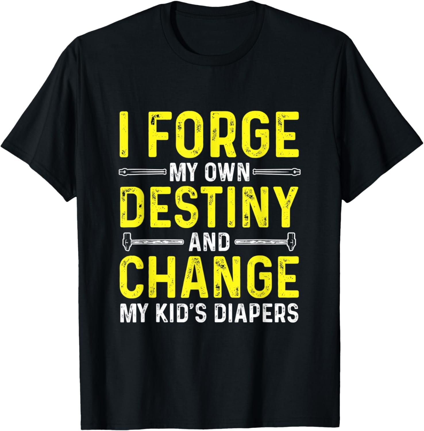 Blacksmithing Blacksmith Dad Forge My Own Destiny T-Shirt - Walmart.com