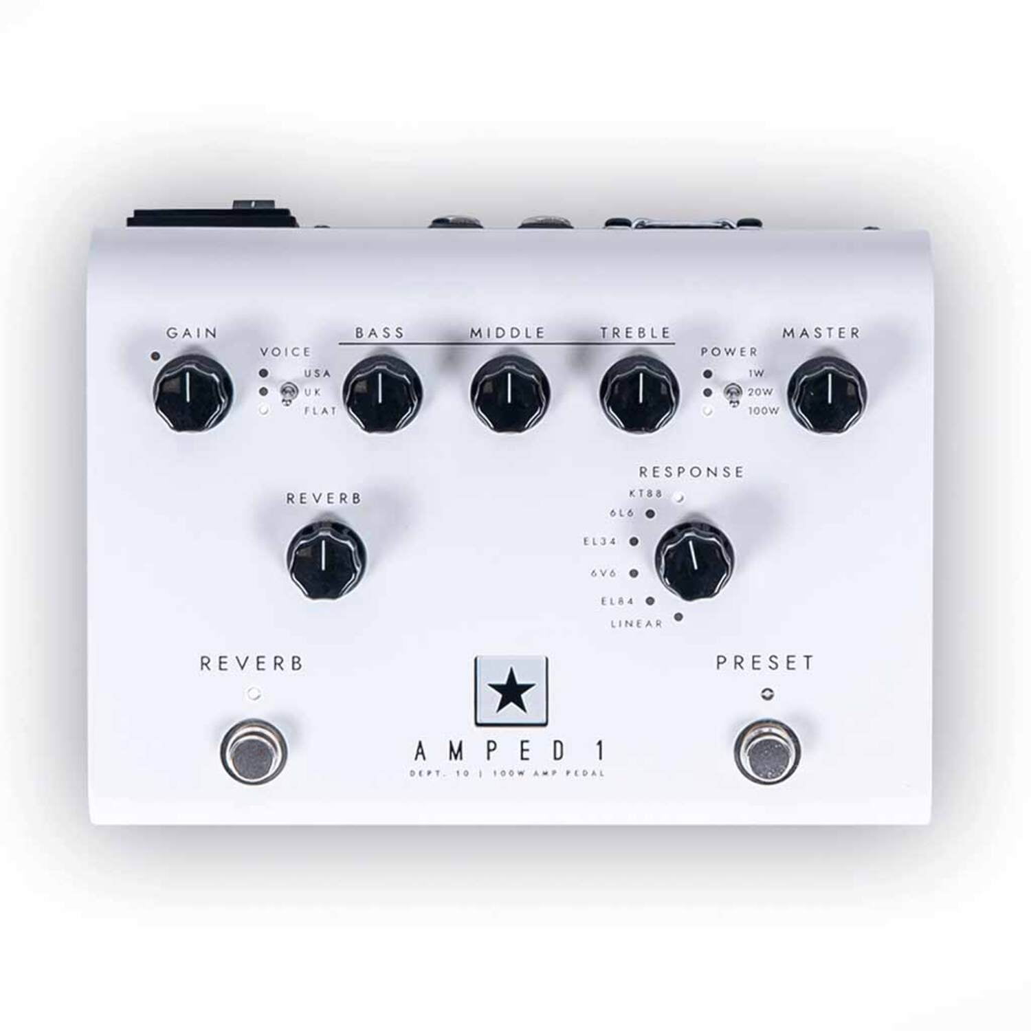 Blackstar Dept. 10 AMPED 1 100 Watt Amp Pedal - Walmart.com