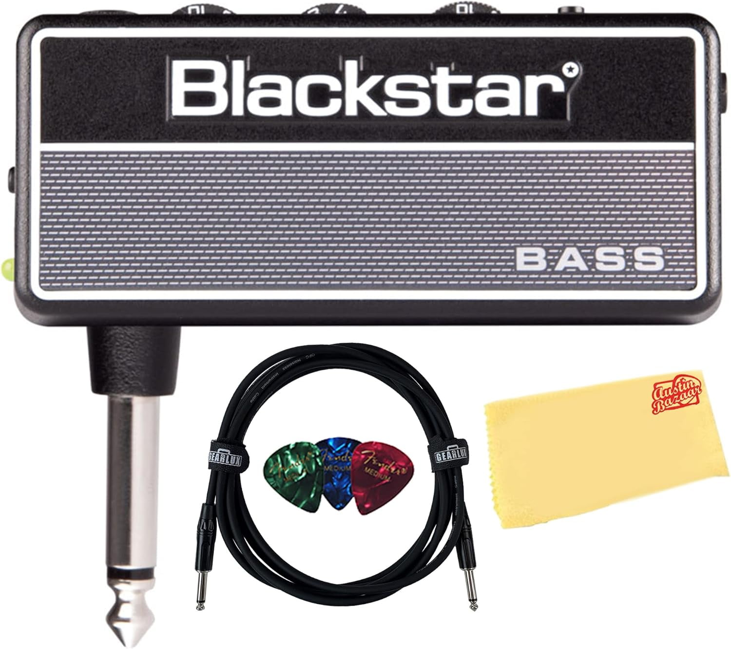 Blackstar amPlug2 Fly Bass Electric Bass Headphone Amplifier Bundle ...