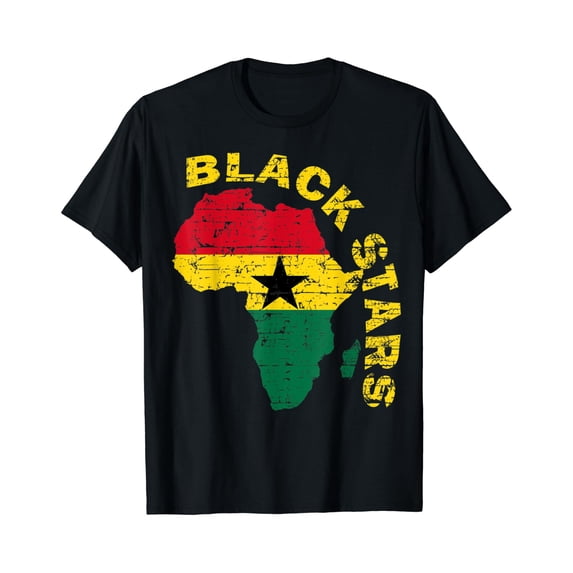 Blackstars of Ghana African soccer shirt - Walmart.com