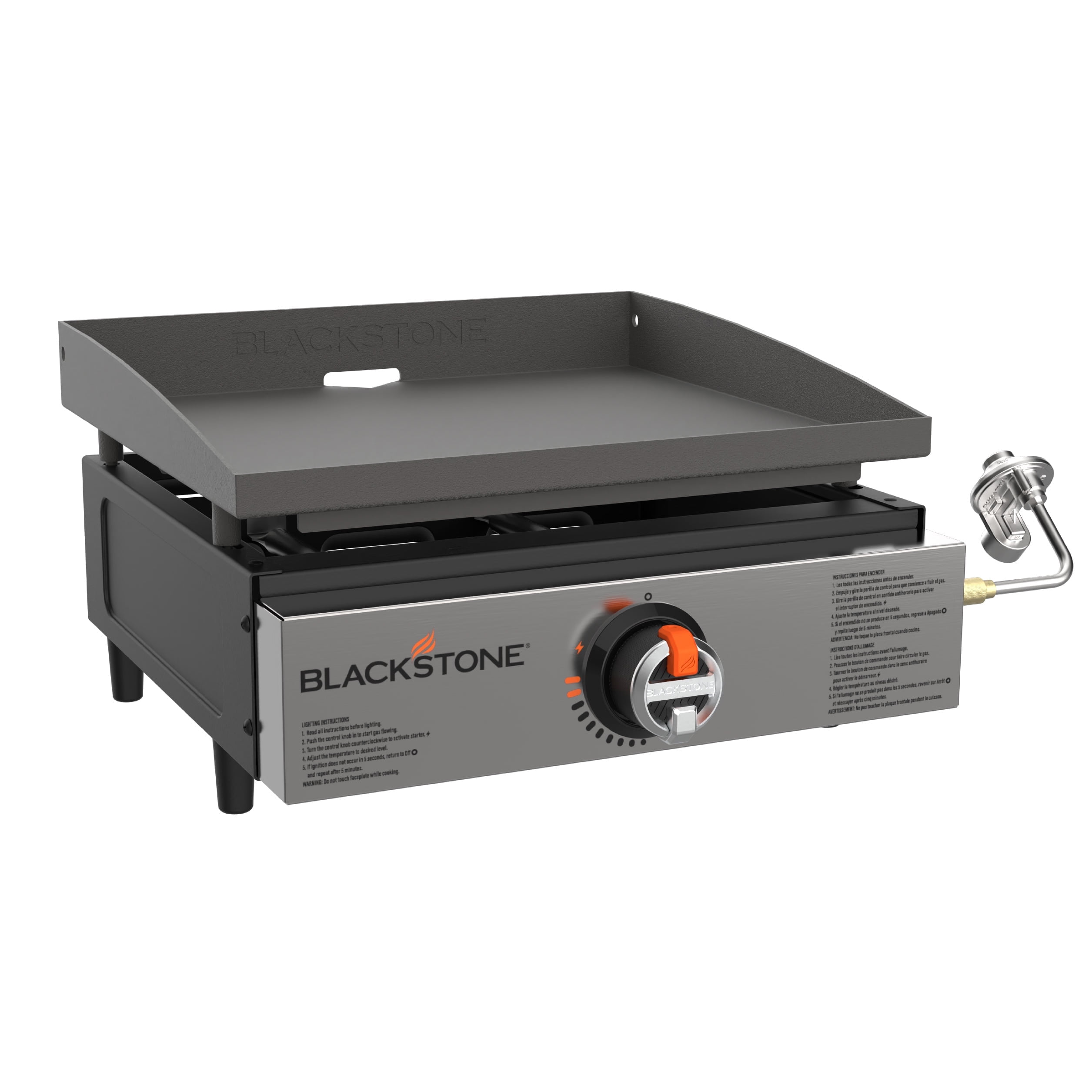 Blackstone 17” Original Tabletop Griddle with Stainless Steel Front ...