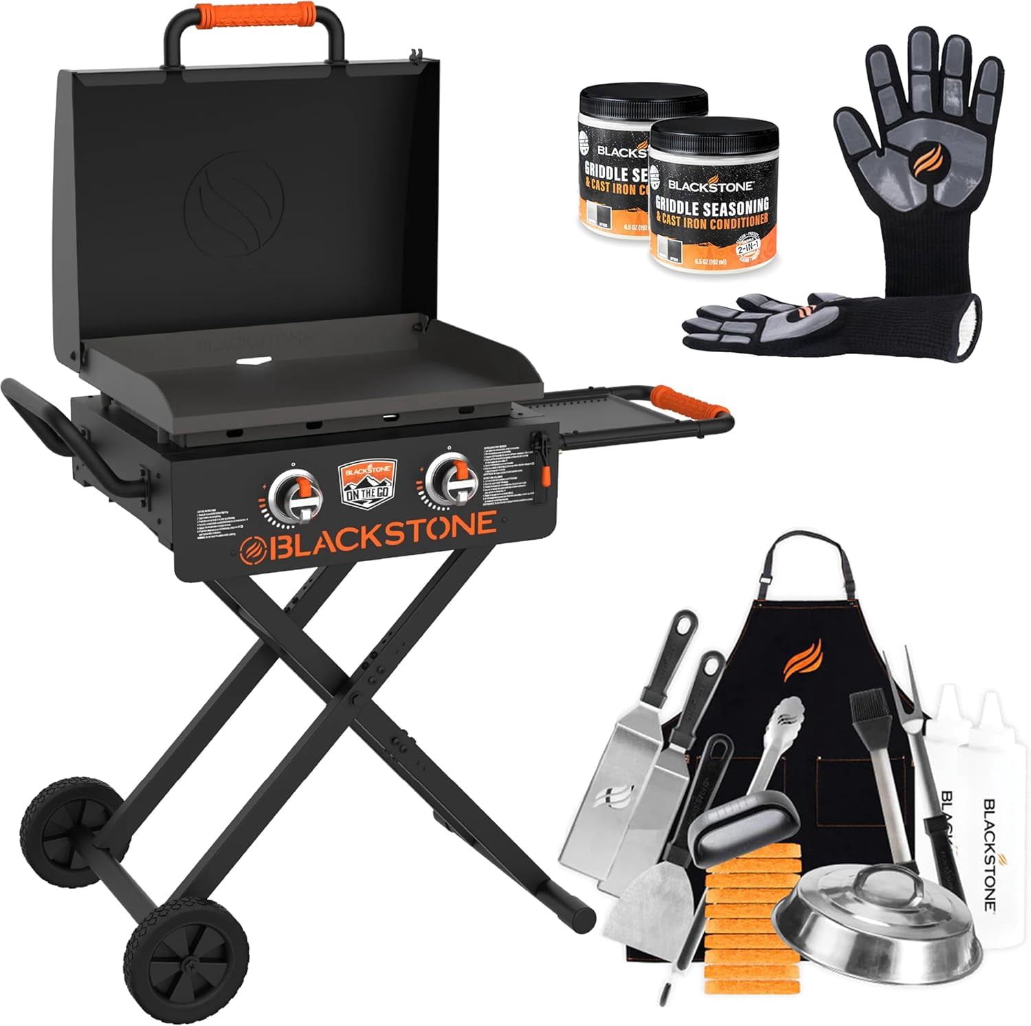 Blackstone 22 Inch Griddle - Portable Blackstone Omnivore Grill with ...
