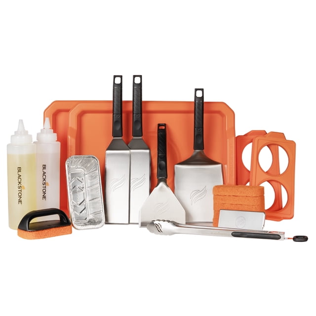 Blackstone 25-Piece Griddle Cooking Starter Kit Accessory Set - Walmart ...