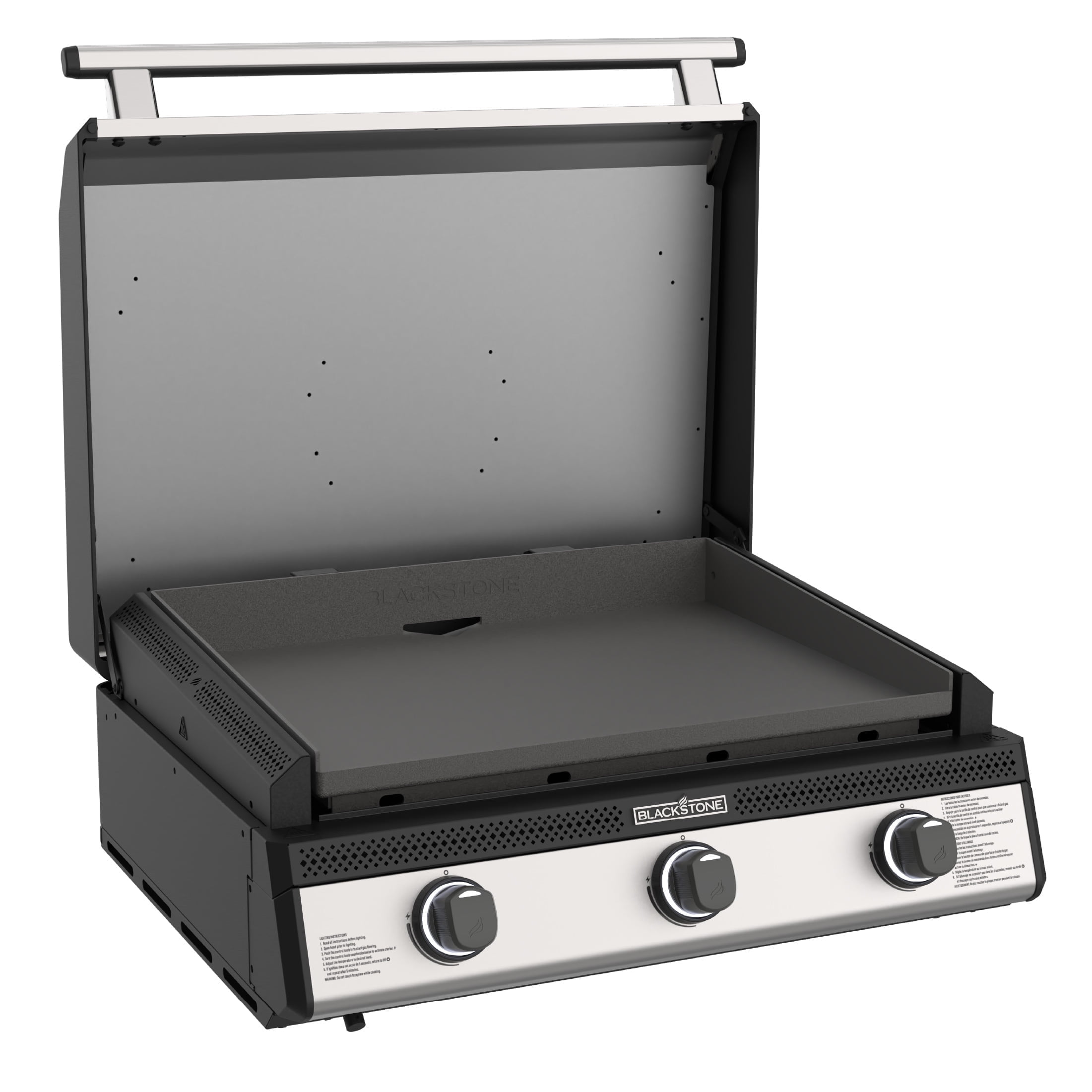 Blackstone 3-Burner 28” XL Drop-In Griddle with Hood - Walmart.com