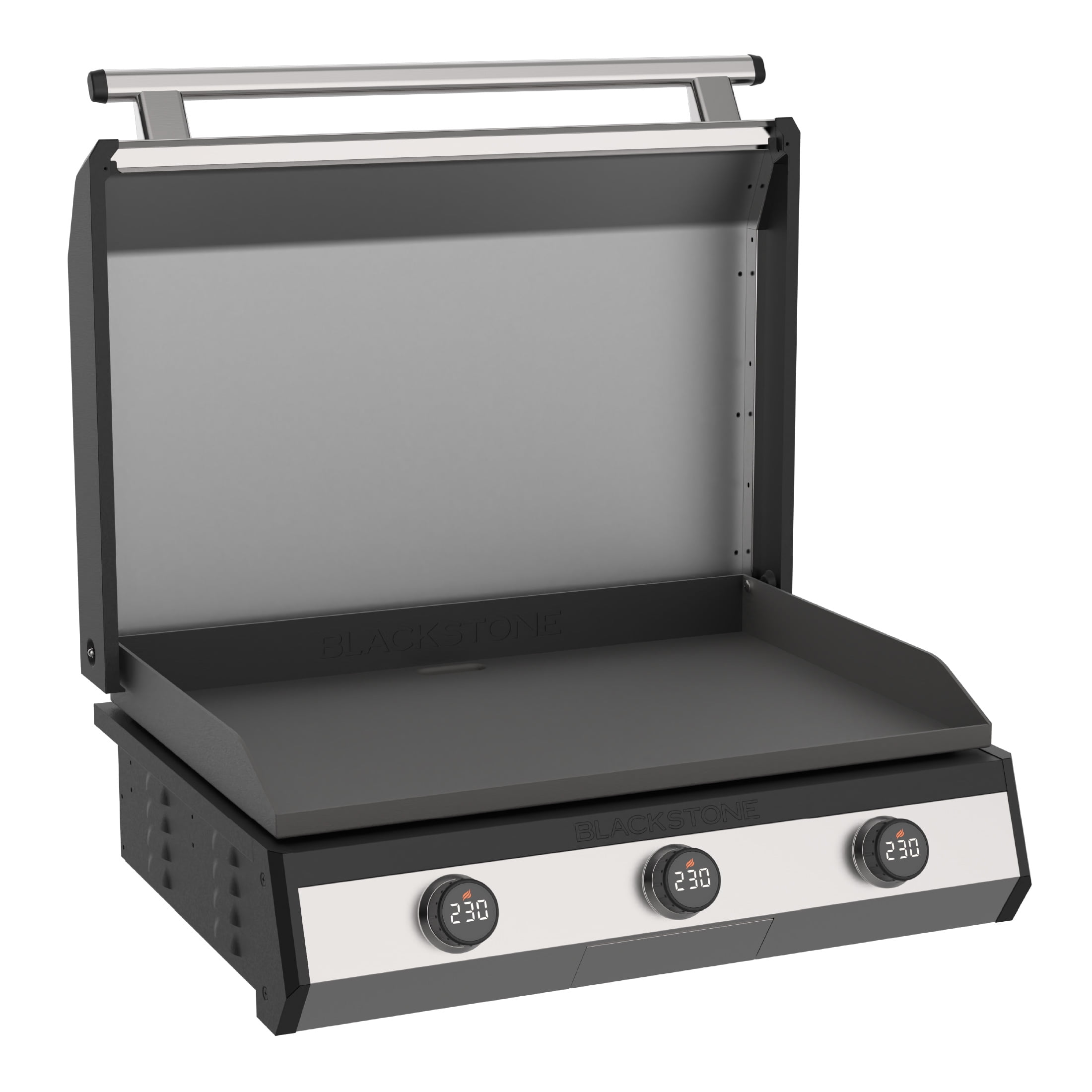 "Blackstone 30"" 3-Burner Electric Drop-In Griddle, Stainless Steel ...