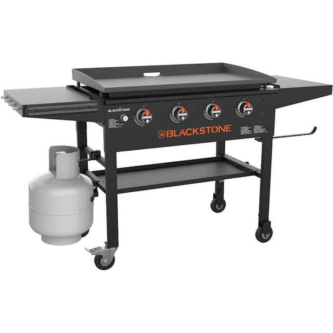 Blackstone 4-Burner 36” Original Griddle with Dual Folding Side Shelves ...