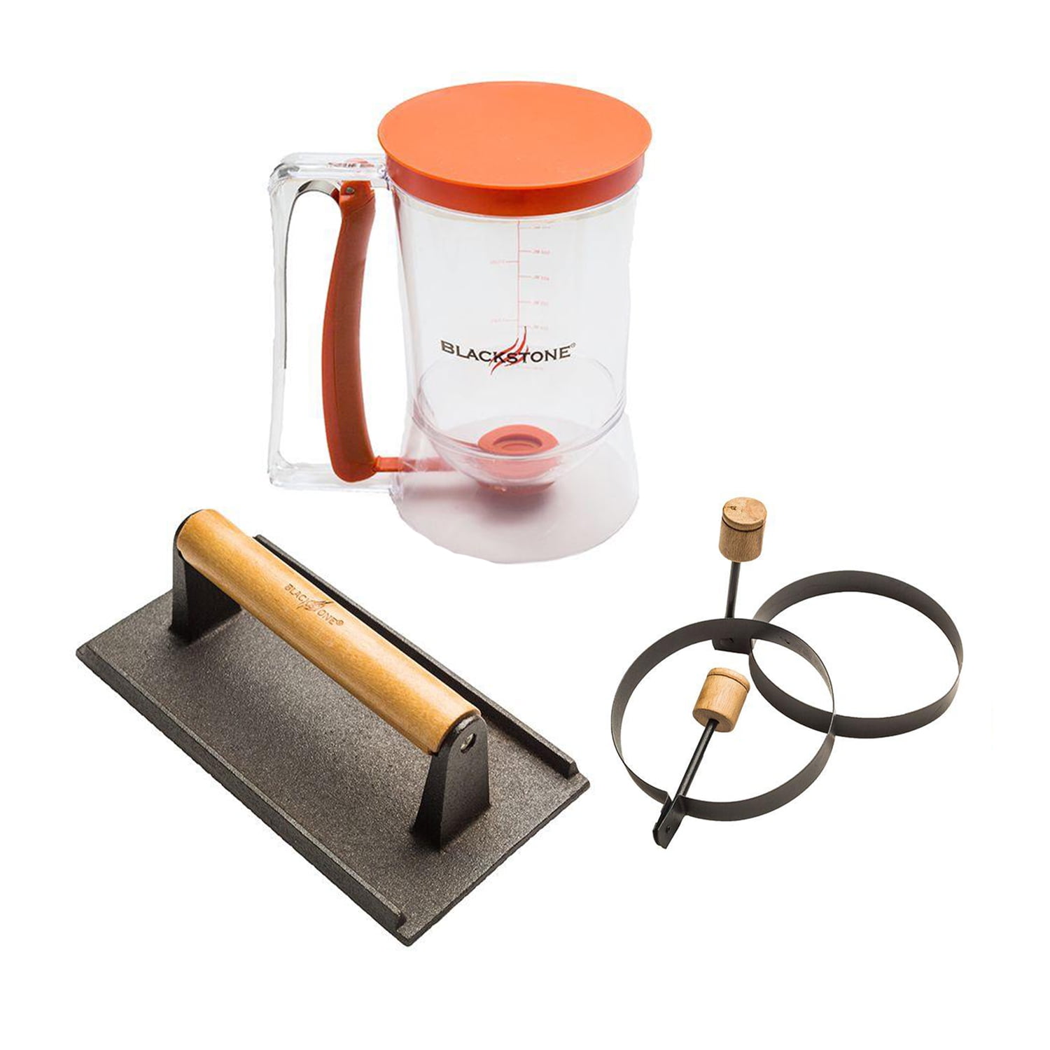 Blackstone 4-Piece Griddle Breakfast Kit - Grill Tool Set with Batter ...