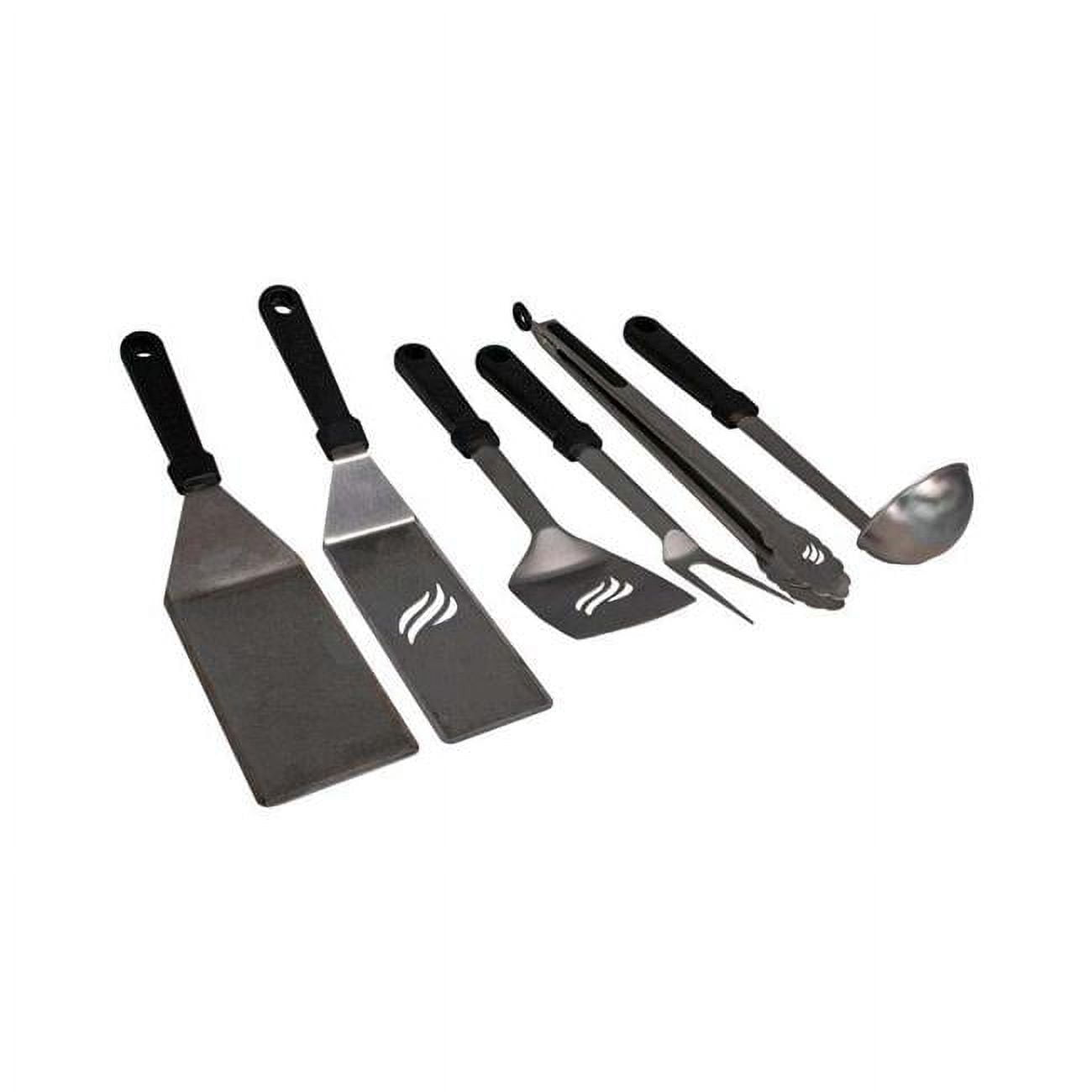 Blackstone 6 Piece Classic Outdoor Cooking Set with Extra Large Handles ...