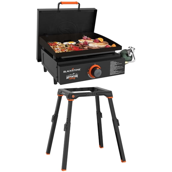 Blackstone Adventure Ready 17” Propane Griddle with Hard Cover ...