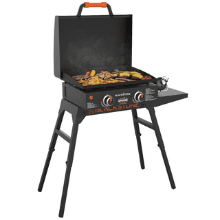 Blackstone Pro Series 2 Burner 22" Propane Pedestal Griddle with Hood ...