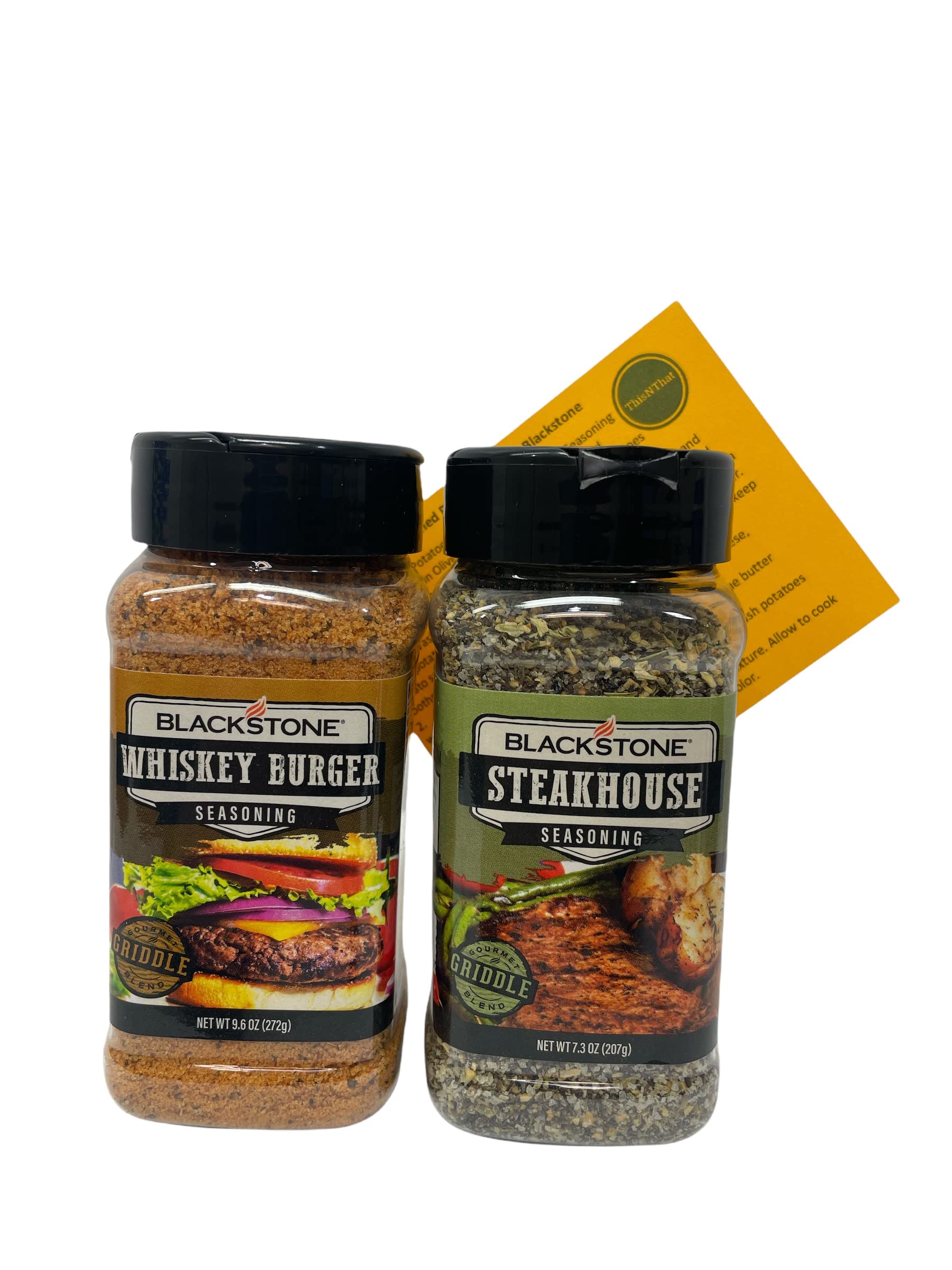 Blackstone BBQ Seasoning Bundle RE32Whiskey BurgerSteakhouse With ...
