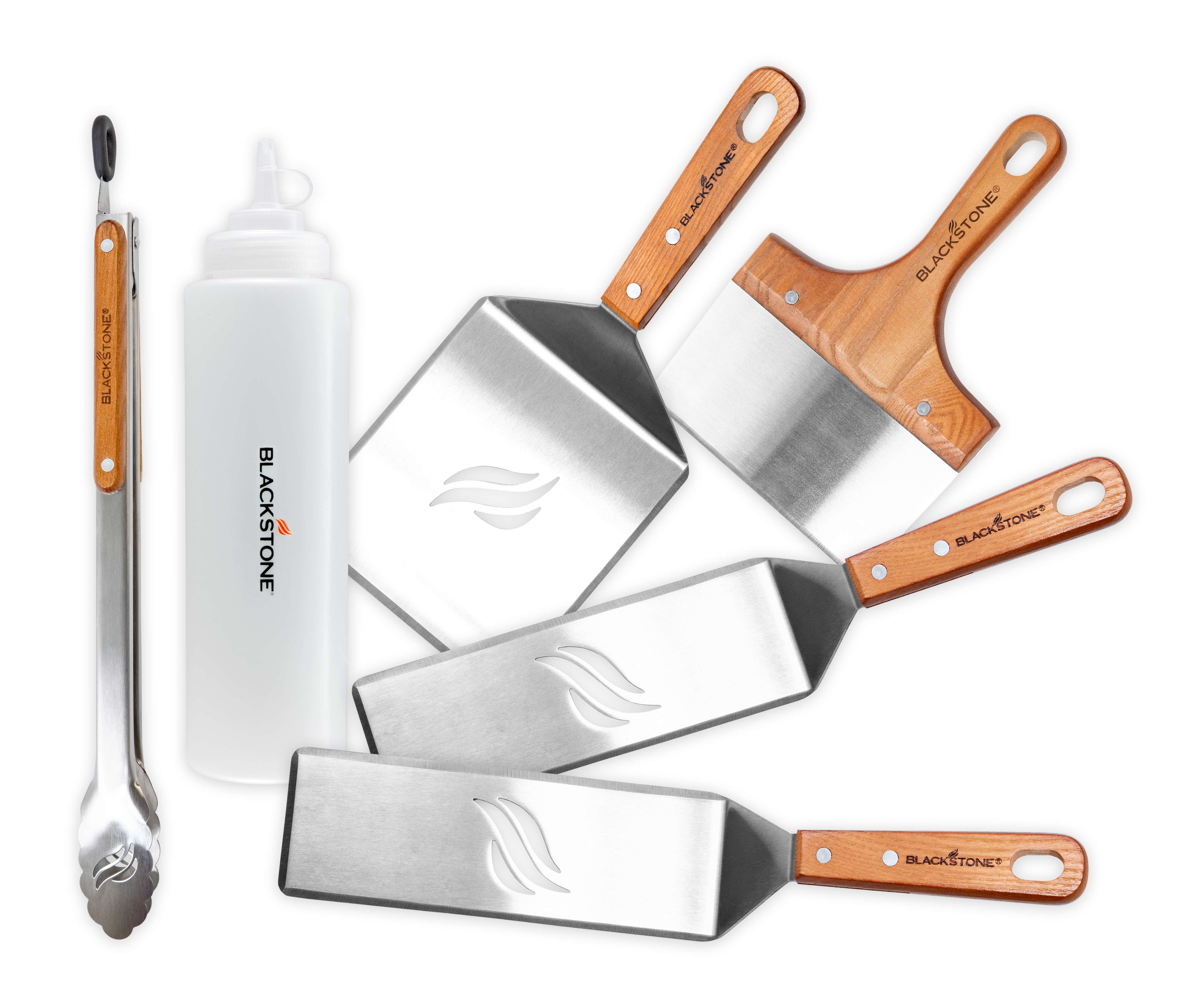 Blackstone 6-Piece Deluxe Stainless Steel Griddle Kit - Essential ...