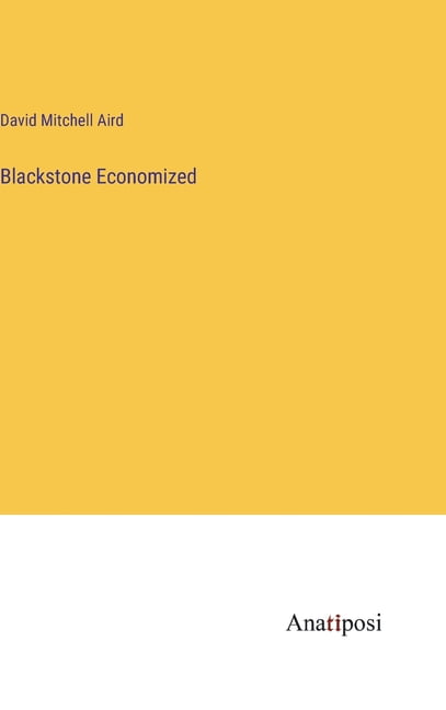 Blackstone Economized (Hardcover) - Walmart.com