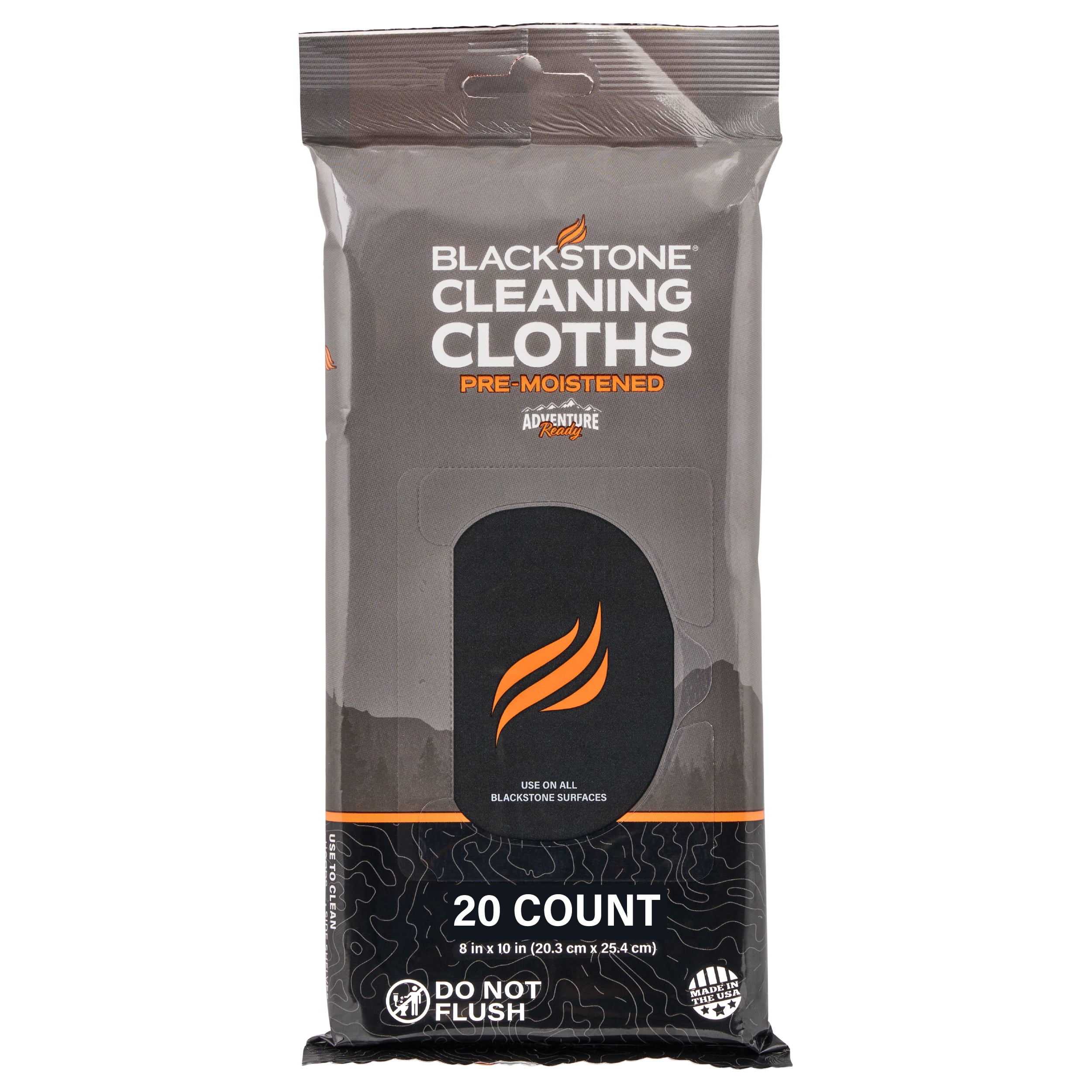Blackstone Griddle Cleaning Cloths (Pre-Moistened), 20 Count - Walmart.com