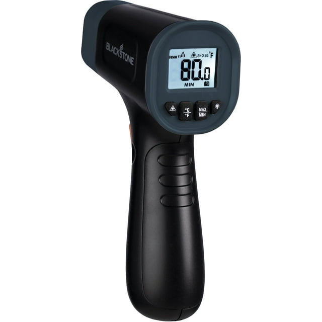 Blackstone No Touch IR Laser Thermometer, Griddle Temp Gun with Digital ...