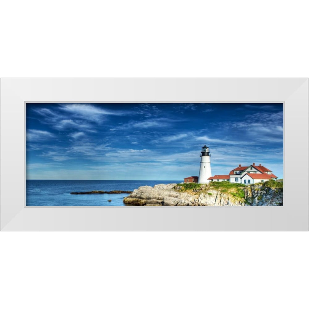 Blackstone, Jason 14x8 White Modern Wood Framed Museum Art Print Titled ...