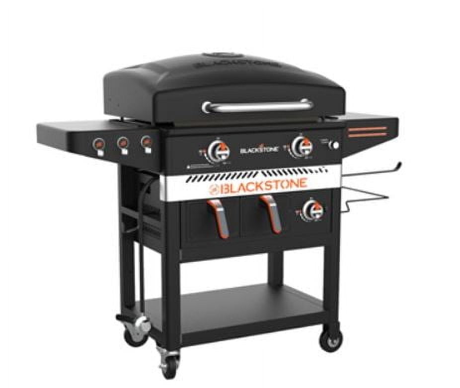 "Blackstone Outdoor Flat Top 2-Burner 28"" Griddle with Air Fryer Patio ...