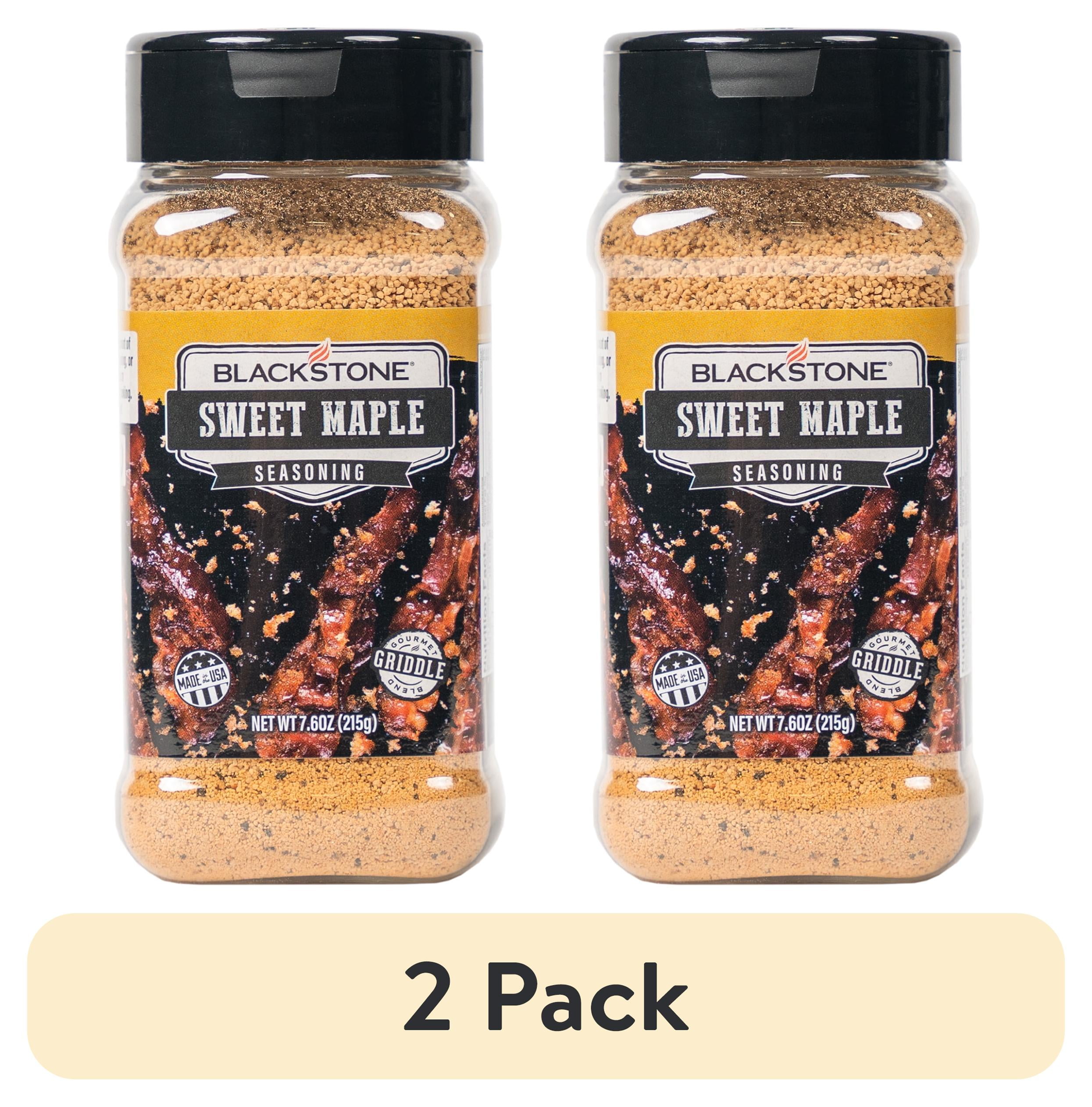 (2 pack) Blackstone Sweet Maple Savory Dry Mix Seasoning, 7.6 oz ...