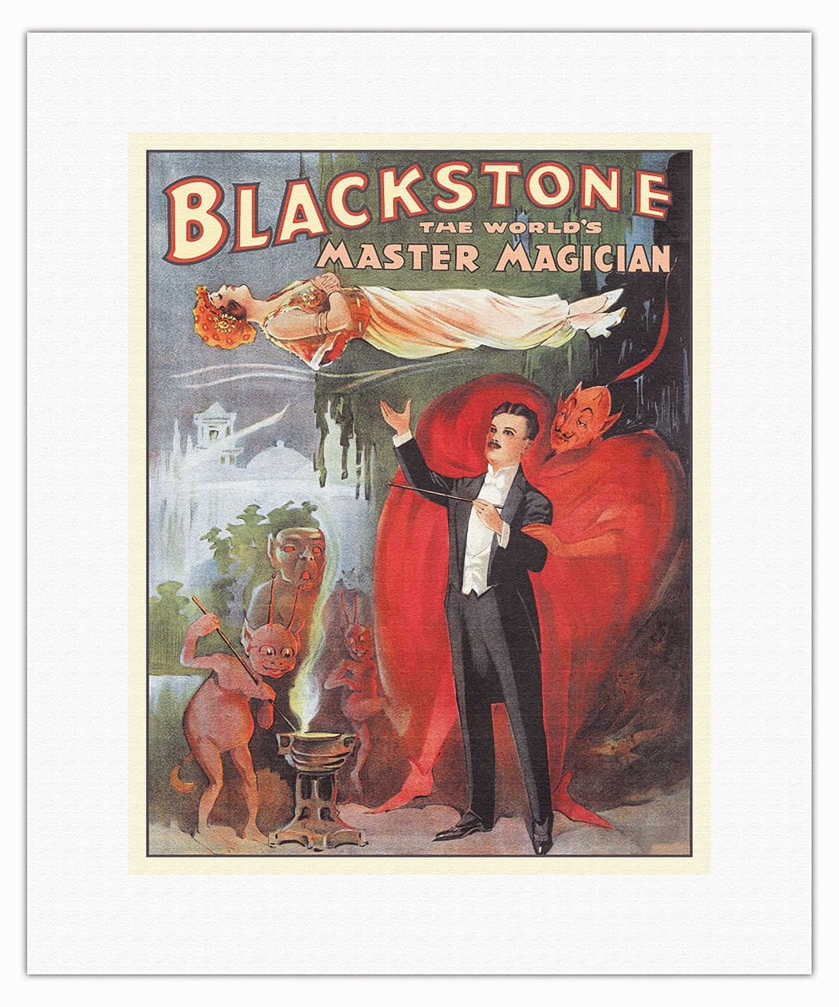 Blackstone The World’s Master Magician - Levitation Illusion - Vintage ...